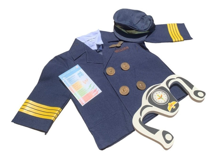 Disfraz de Piloto de Avión – Maderitas Infantiles